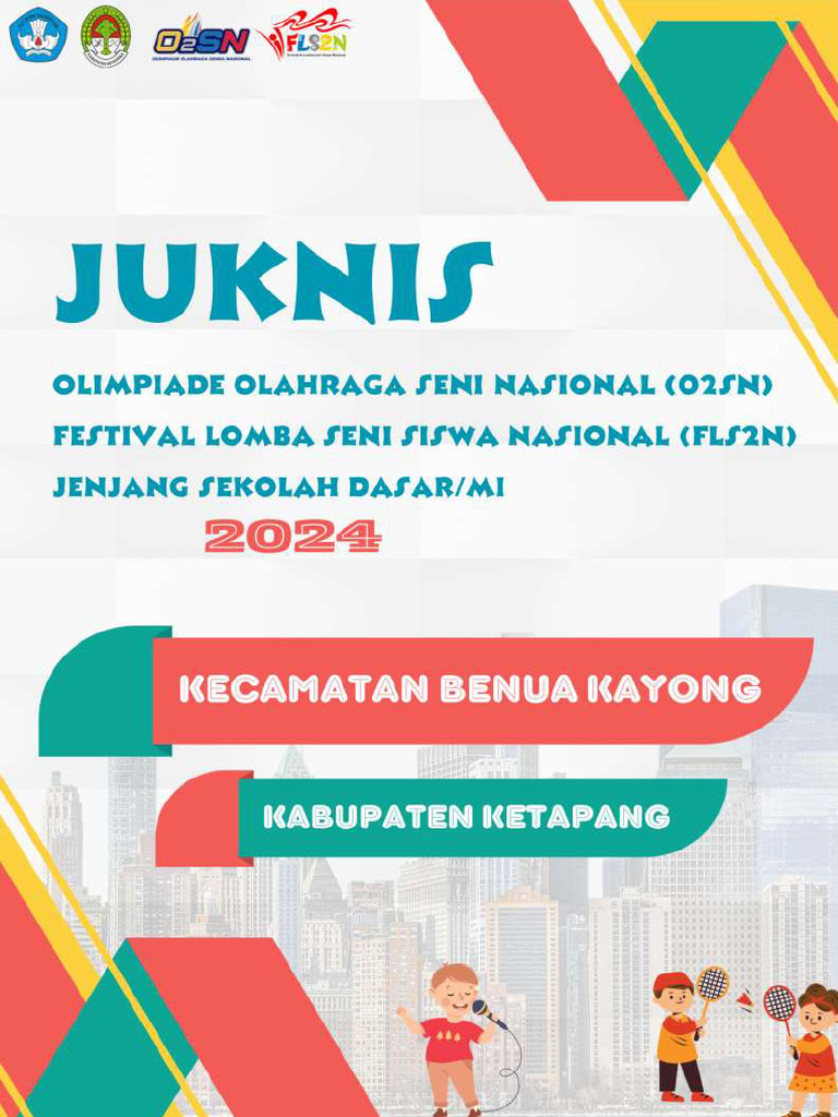 Juknis O2sn Dan FLS2N 2024 Kecamatan Benua Kayong Revisi Terbaru | PDF