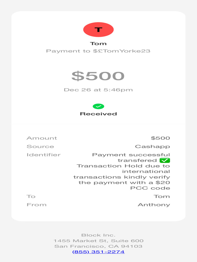 Paypal Proofs Generator | PDF
