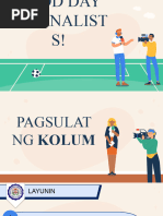 Expressions Column Writing Filipino | PDF