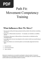 Path Fit MOVEMENT COMPETENCY TRAINING | PDF