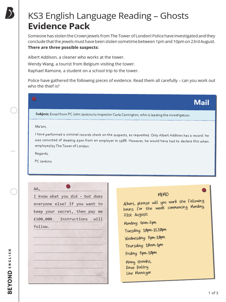 Ghost L3 Evidence Pack | PDF