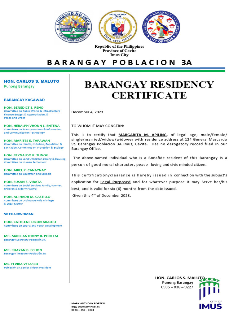 Bail Cert | PDF