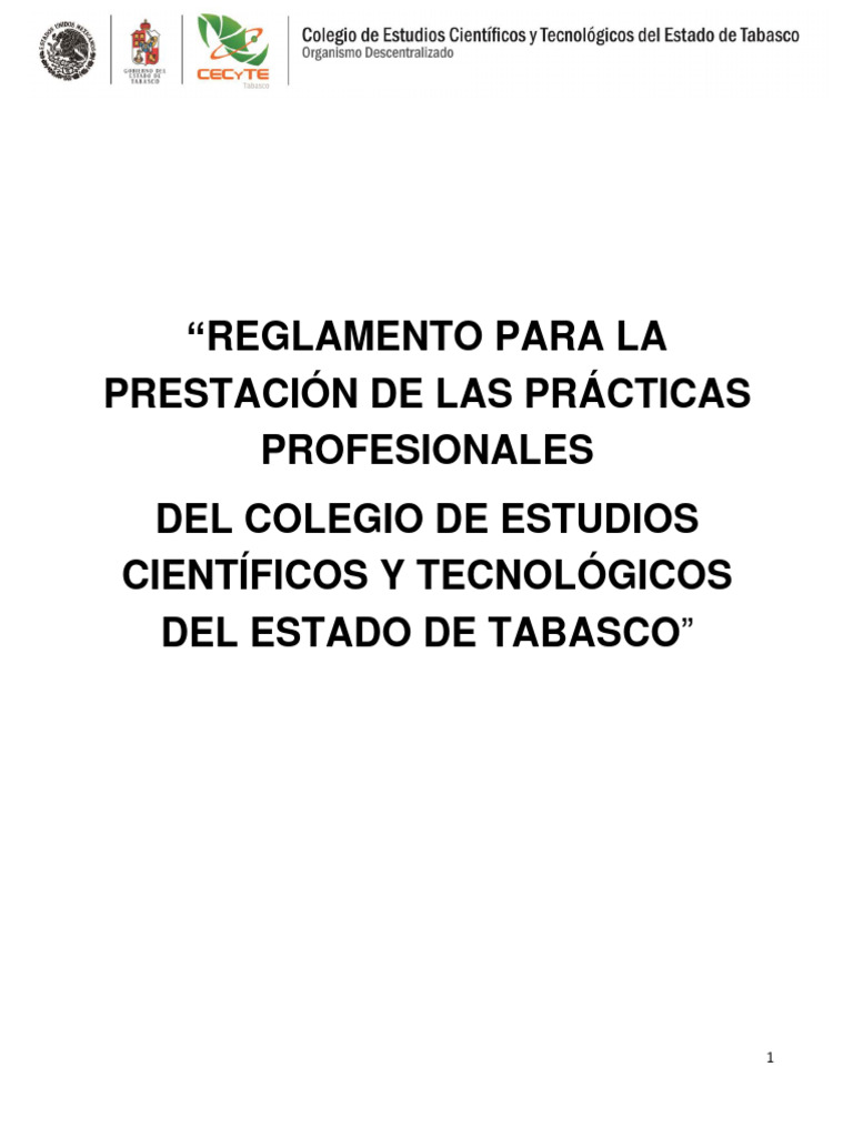 Reglamento Practica Profesional | PDF | Regulación | Business