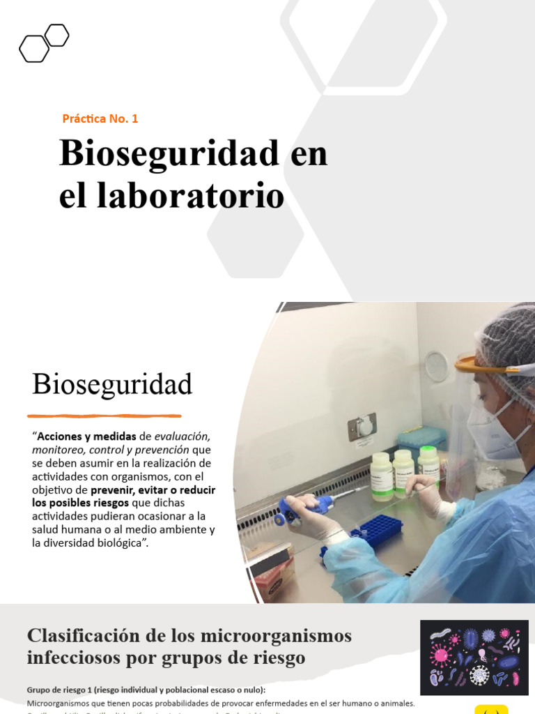 P1.Bioseguridad en El Laboratorio | PDF | Laboratorios | Residuos