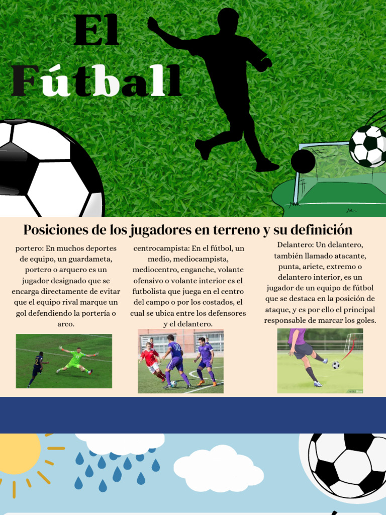 El Futbol | PDF | Delantero (Asociación de Fútbol) | Asociación de Futbol