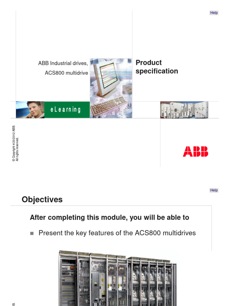 ACS800 Multidrive Product Specification Rev 10 EN | PDF | Electric Motor | Power Inverter