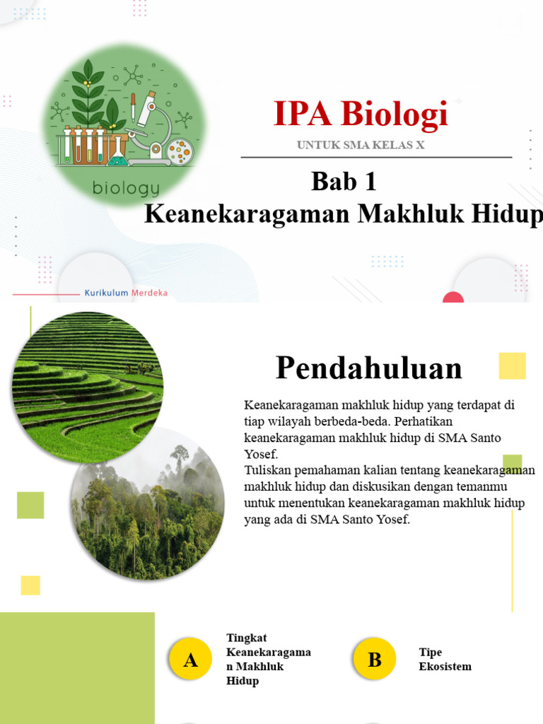 Bab 1 IPA Biologi Kelas X Kur Merdeka-1 | PDF