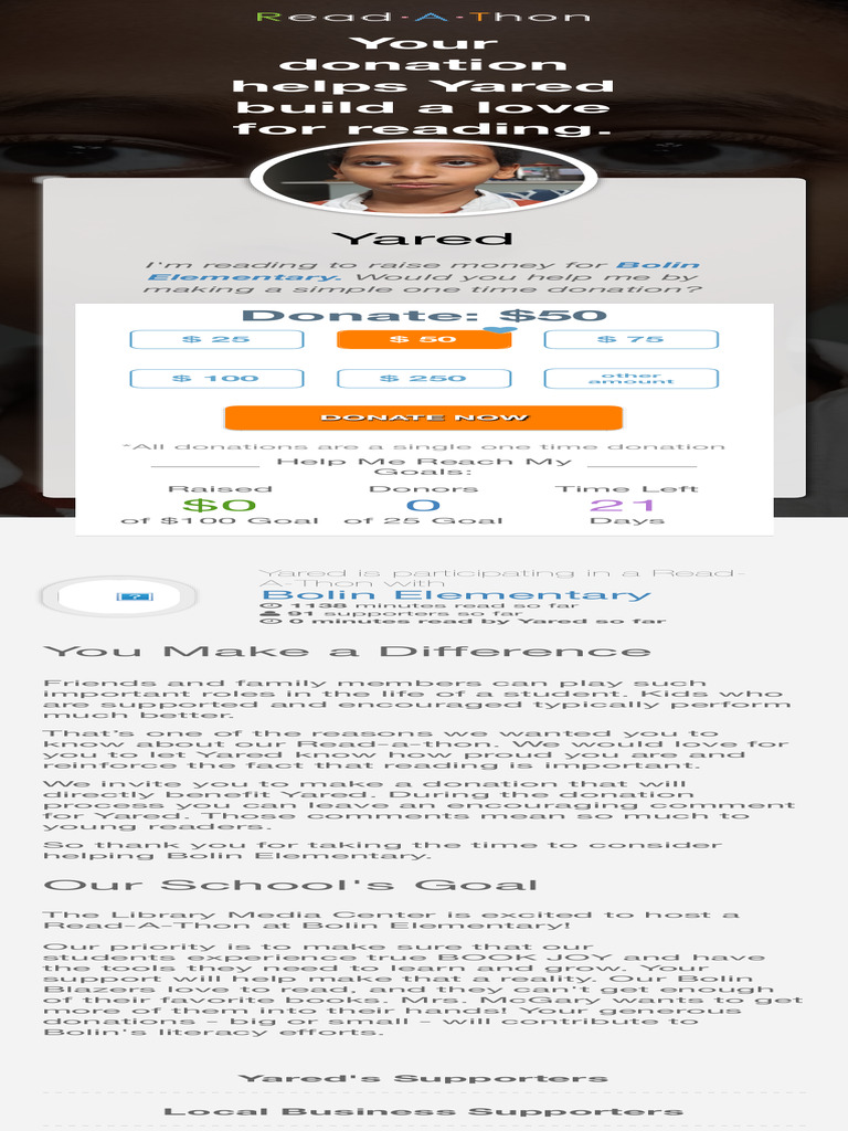 Yared's Reading Adventure | PDF