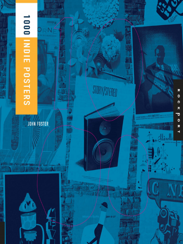 1000 Indie Posters by John Foster | PDF | Printing | Graphic Design