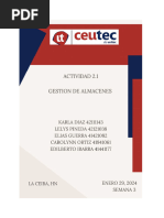 Almacen Coca Cola | PDF | Logística | Inventario
