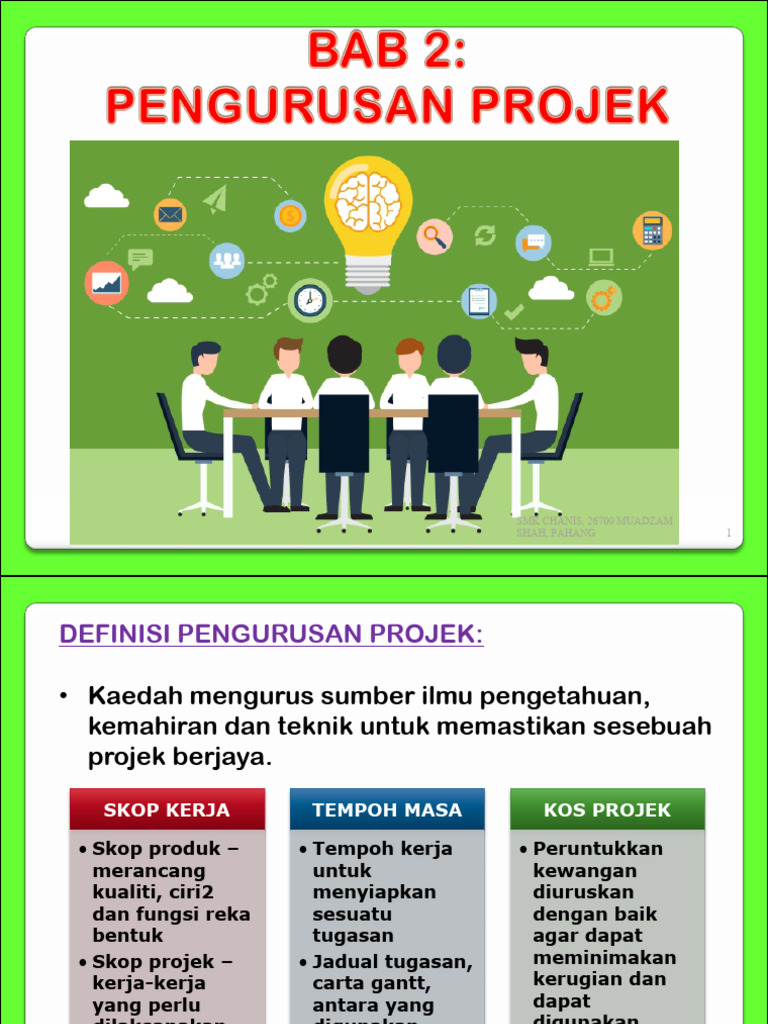 Bab 2 Pengurusan Projek Pdf