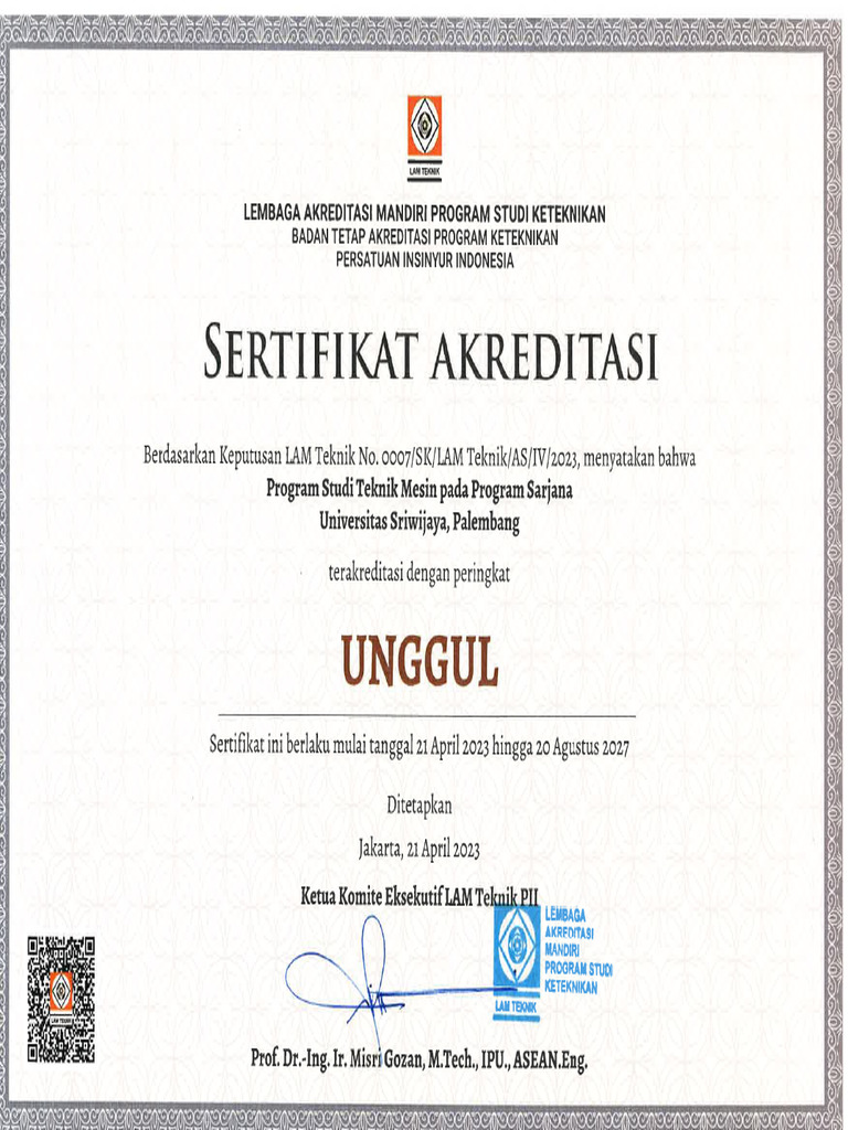 Sert Akred 2 2022 AKR1471061381222-1 | PDF