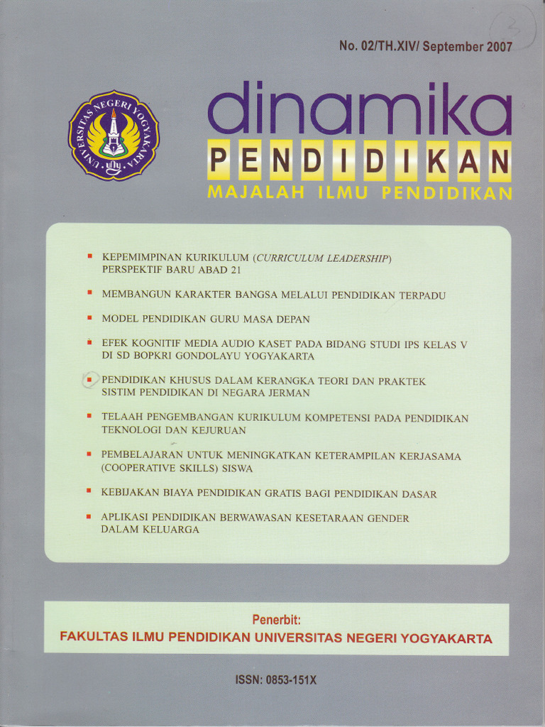 Jurnal Dinamika Pendidikan | PDF