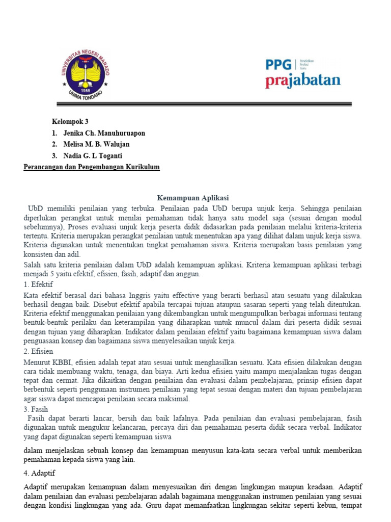 T4 PPK Ruang Kolaborasi KLMPK 3 | PDF | Karier & Perkembangan