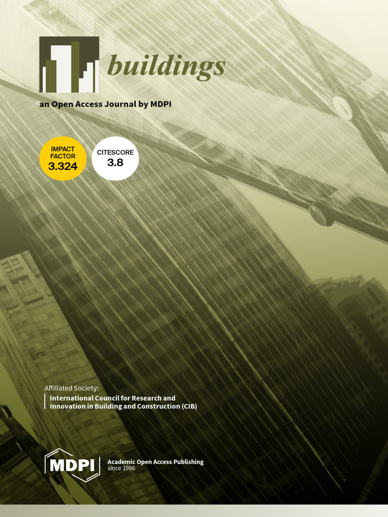 MDPI Buildings | PDF | Open Access | Academic Journal