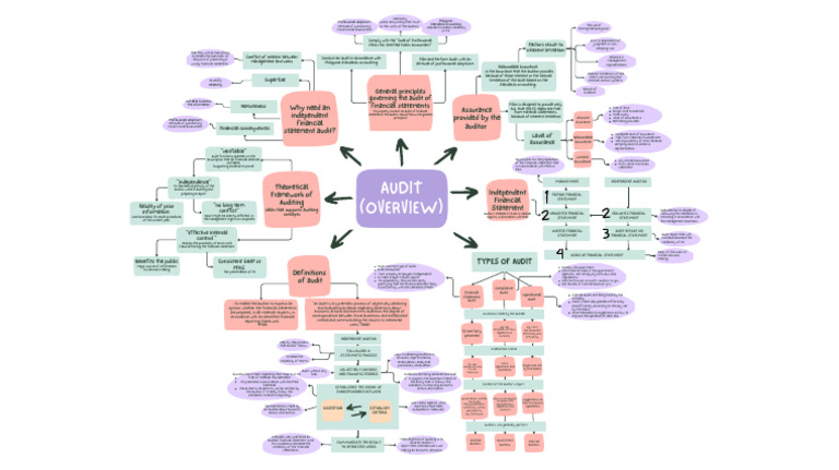 MIND MAP 1 | PDF | Audit | Financial Audit
