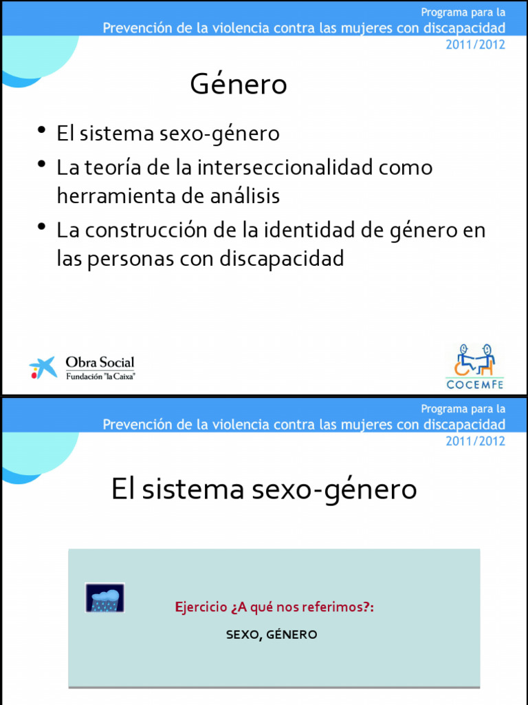 PPT clase 1 | PDF | Género | Estudios de género