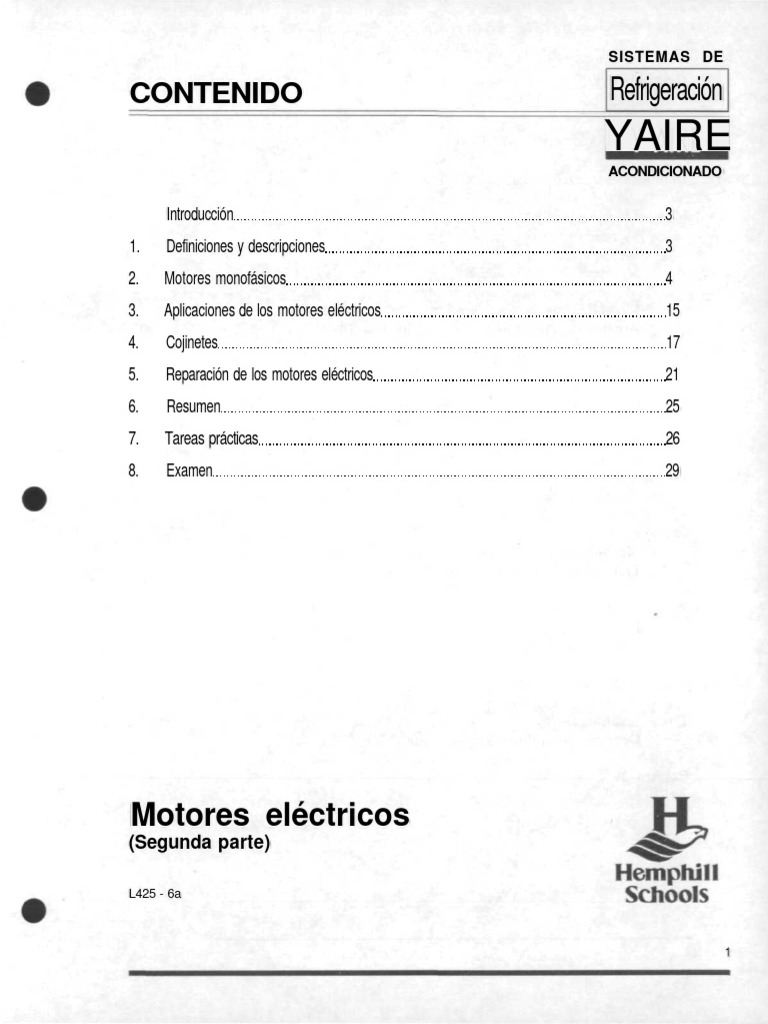25 motores 2 | PDF | Motor eléctrico | Inductor