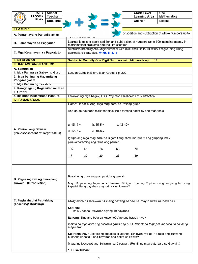 Quarter 2 Math 1 Week 9 | PDF