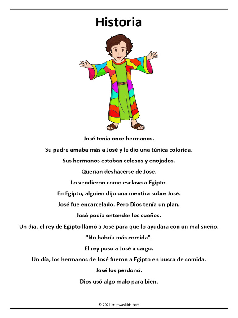 Historia de Jose | PDF