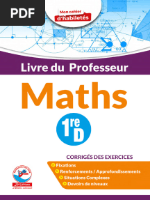 Documents et PDF Enseignement des mathématiques | Scribd