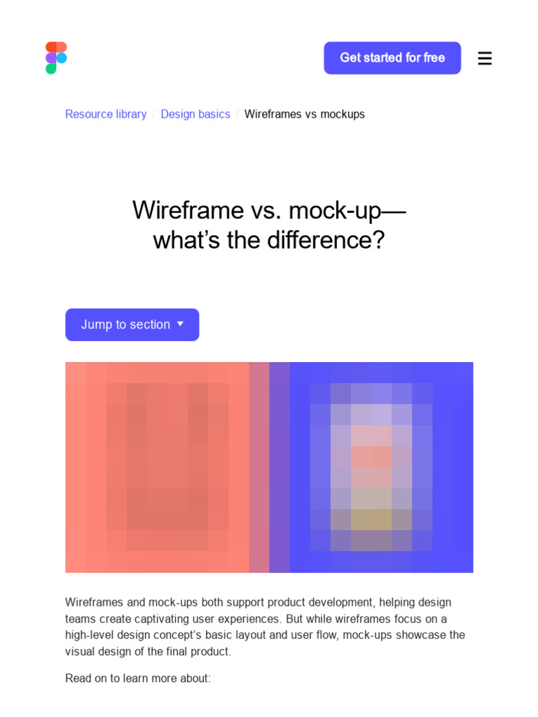 Wireframe Vs Mockup | PDF | Product Development | Systems Engineering