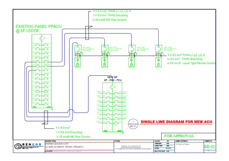 EE Single Line Diagram | PDF