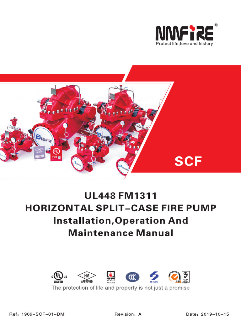 Iom S e 01 - SCF | PDF | Pump | Safety