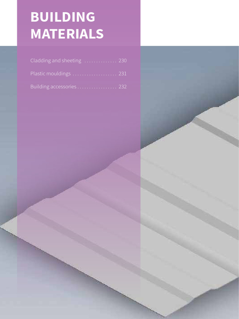 Building Materials | PDF | Building Engineering | Secondary Sector Of ...