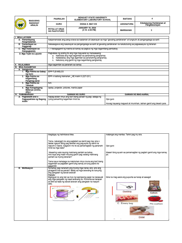Grade 4 Ict DLP | PDF