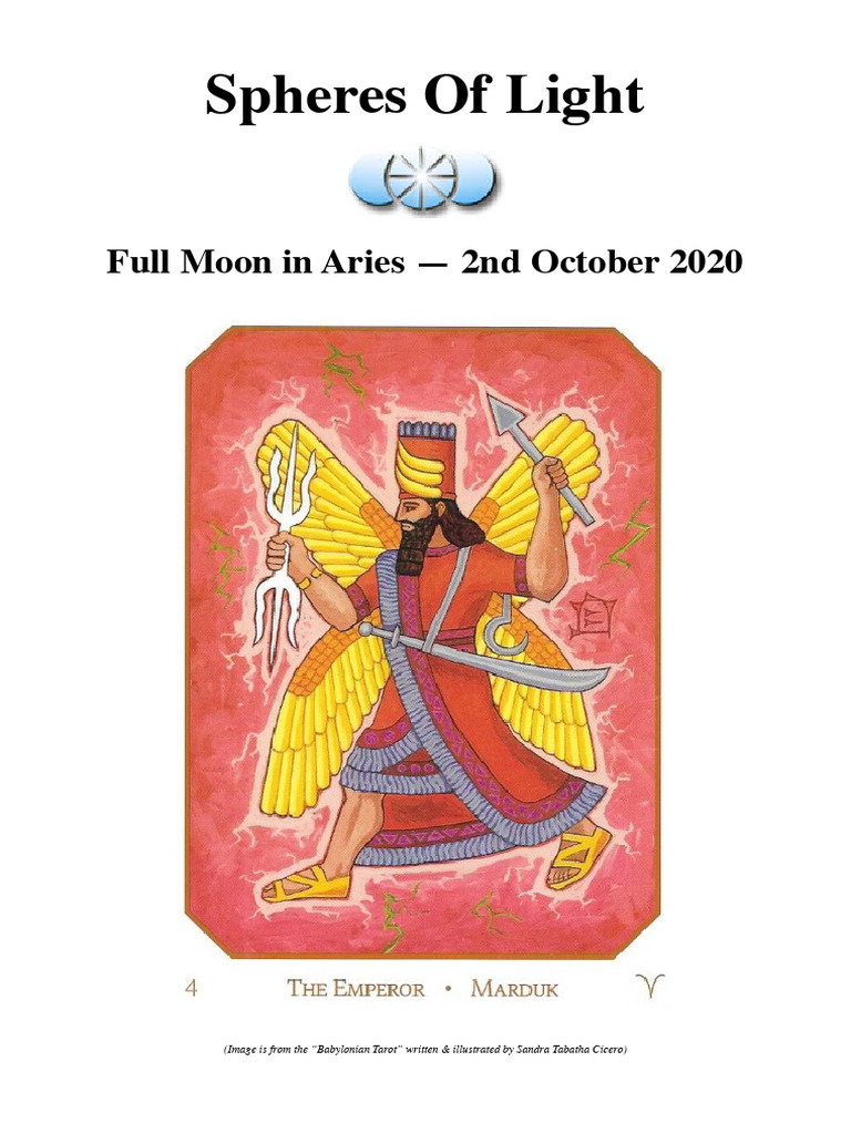 Full Moon Ritual with Marduk | PDF | Dragon | Comparative Mythology
