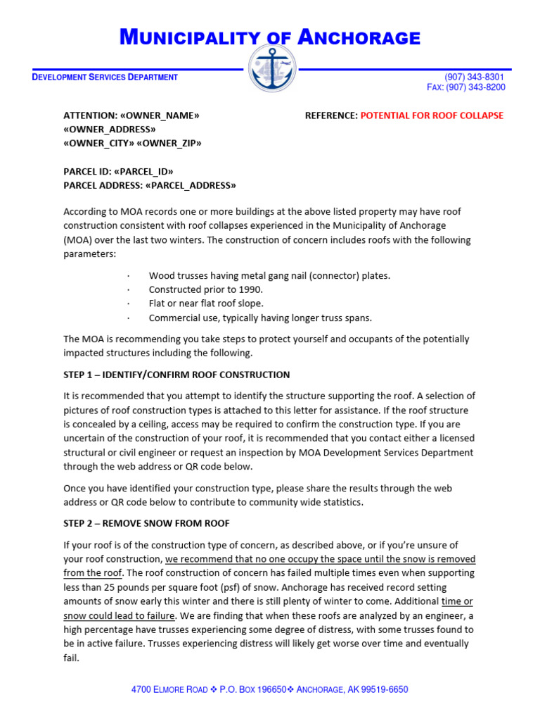 Roof Truss Letter | PDF | Roof | Truss