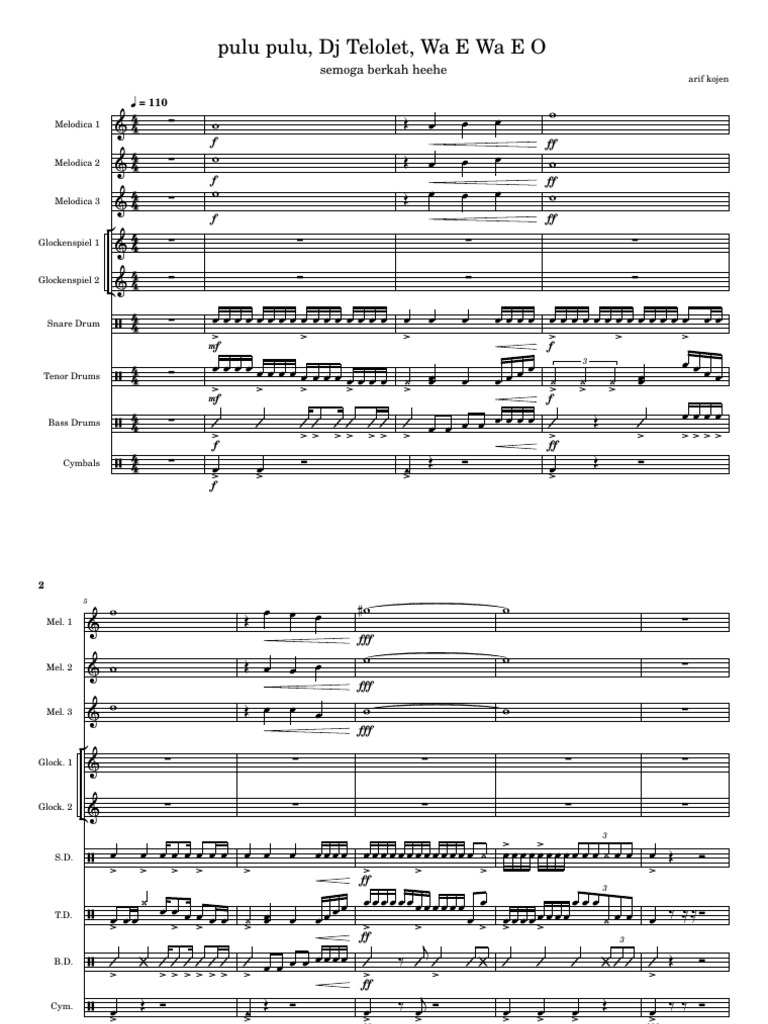 Pulu Pulu, DJ Telolet, Wa E Wa E O: Semoga Berkah Heehe | PDF