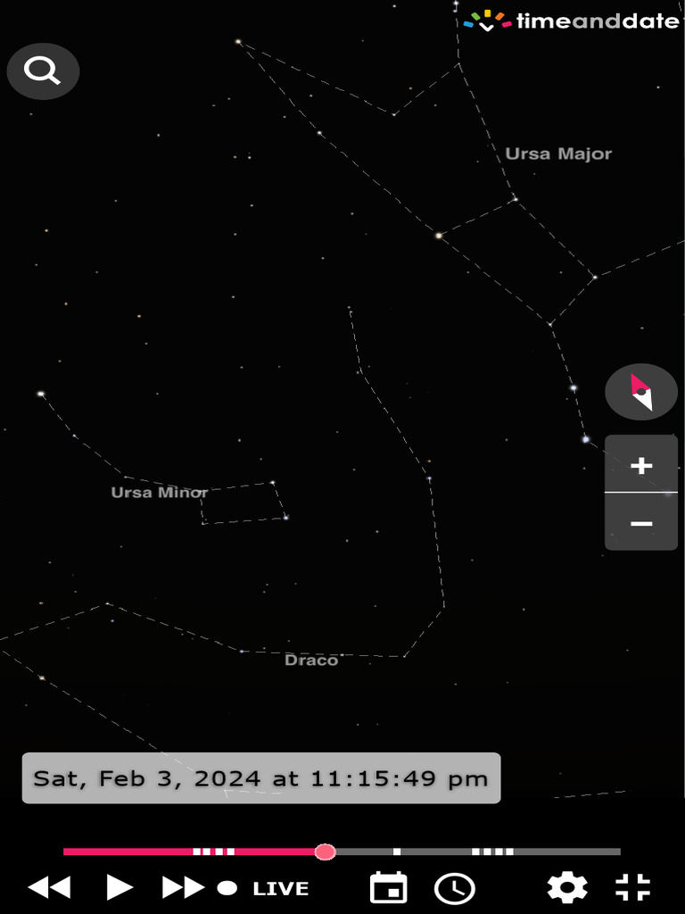 Night Sky Map & Planets Visible Tonight in Raleigh | PDF