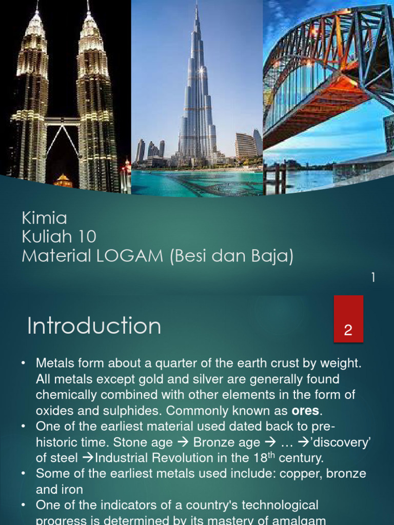 Kuliah 10 - Kimia - Besi Dan Baja | Download Free PDF | Steel | Iron
