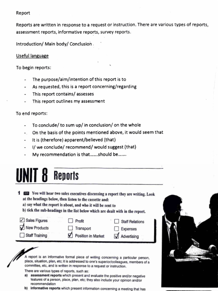 Reports (Summary, Samples Et Al) | PDF