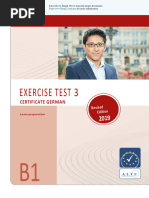 Goethe Zertifikat b2 Modelltest | PDF