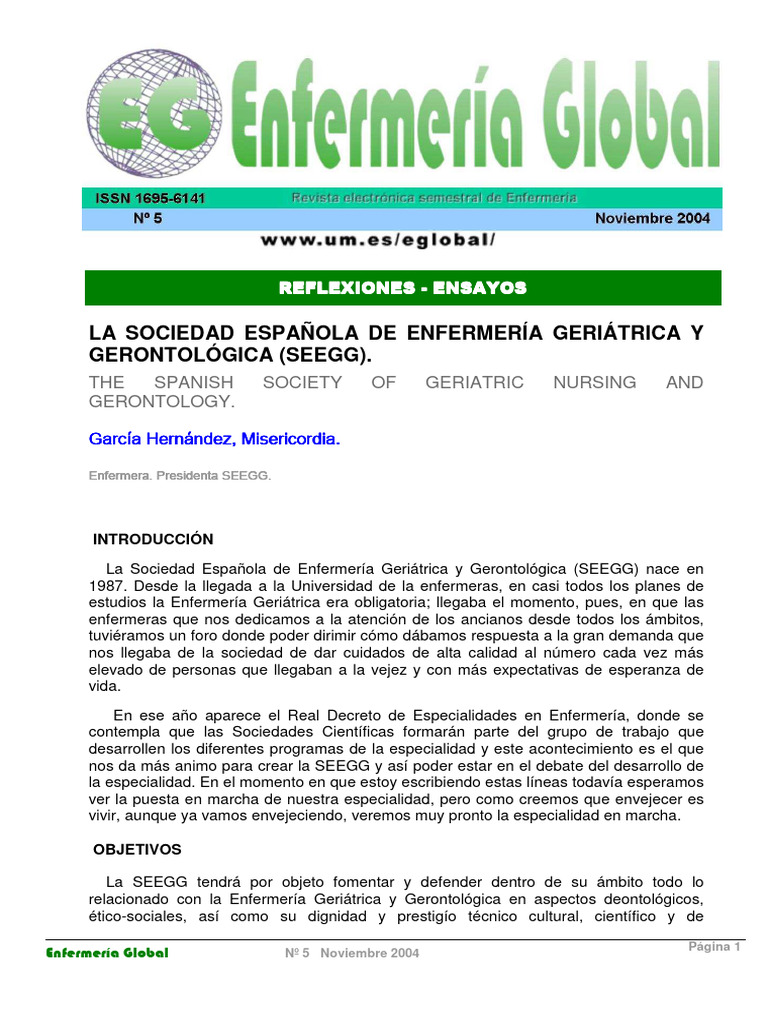 560-Texto Del Artículo-2559-4-10-20080309 | PDF | Enfermería | Gerontología