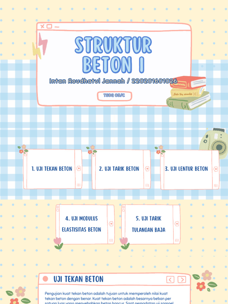 Struktur Beton I - Intan Roudhatul Jannah - 220201601026 | PDF | Griya ...