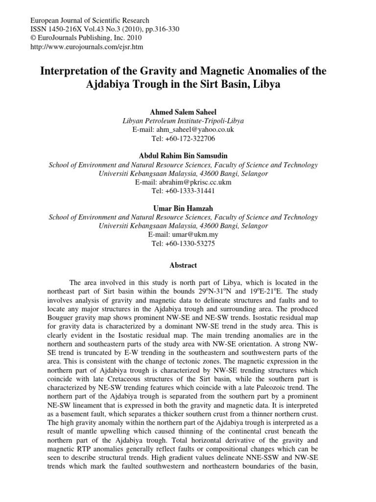 Gravity_data_analysis_and_interpretation | PDF | Geophysics | Earth ...