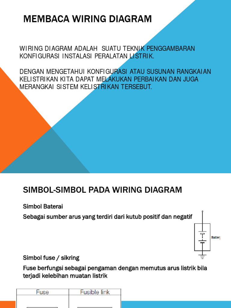 Membaca Wiring Diagram Pdf