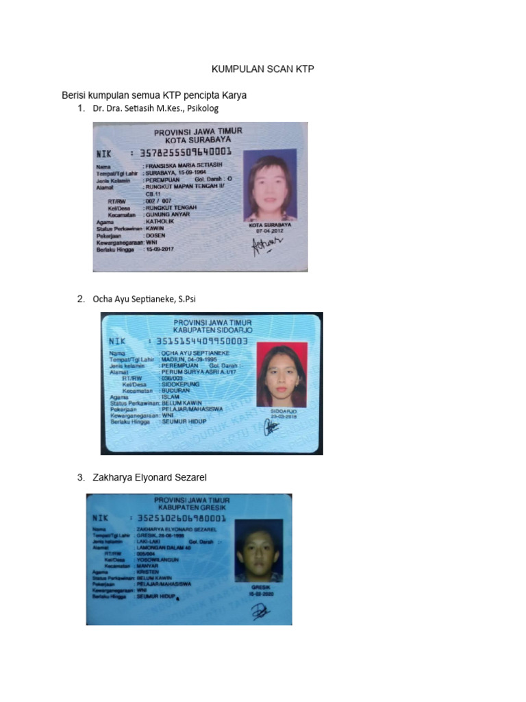 5. Kumpulan Scan Ktp | PDF