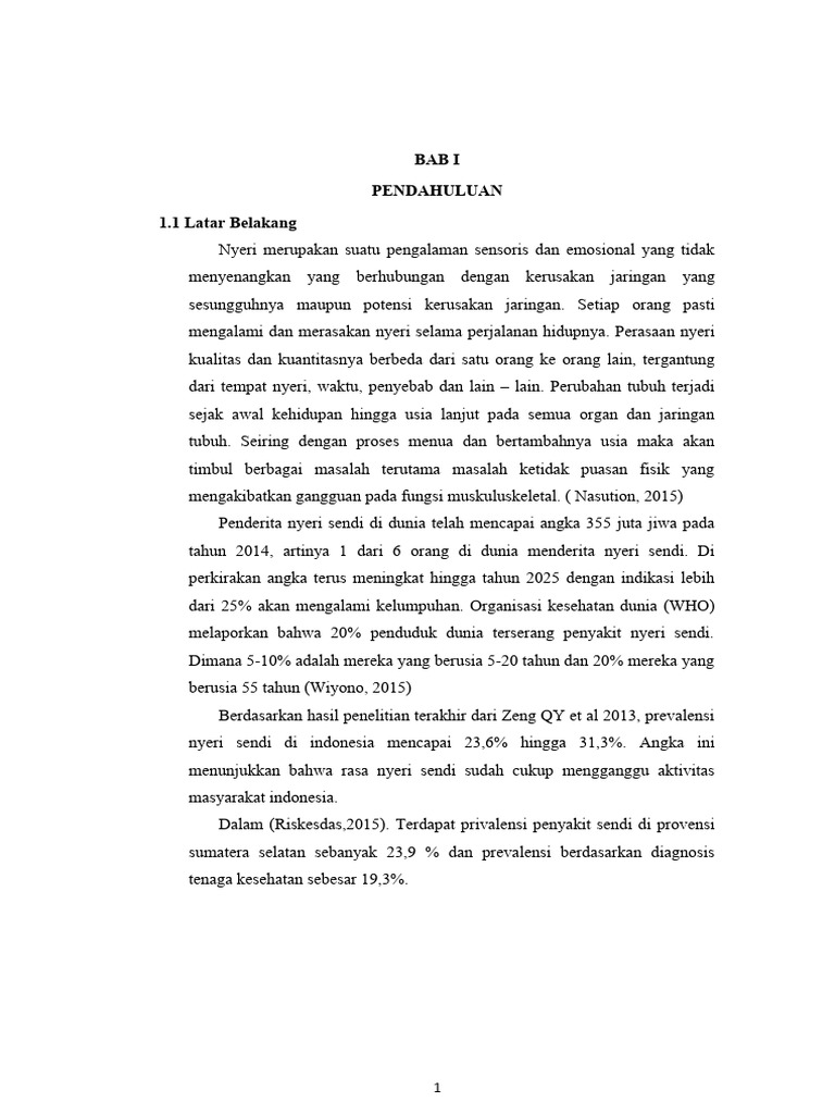 Proposal - Icha Bab 1. | PDF