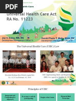 Module 1 UHC 2024 | PDF | Universal Health Care | Health Care