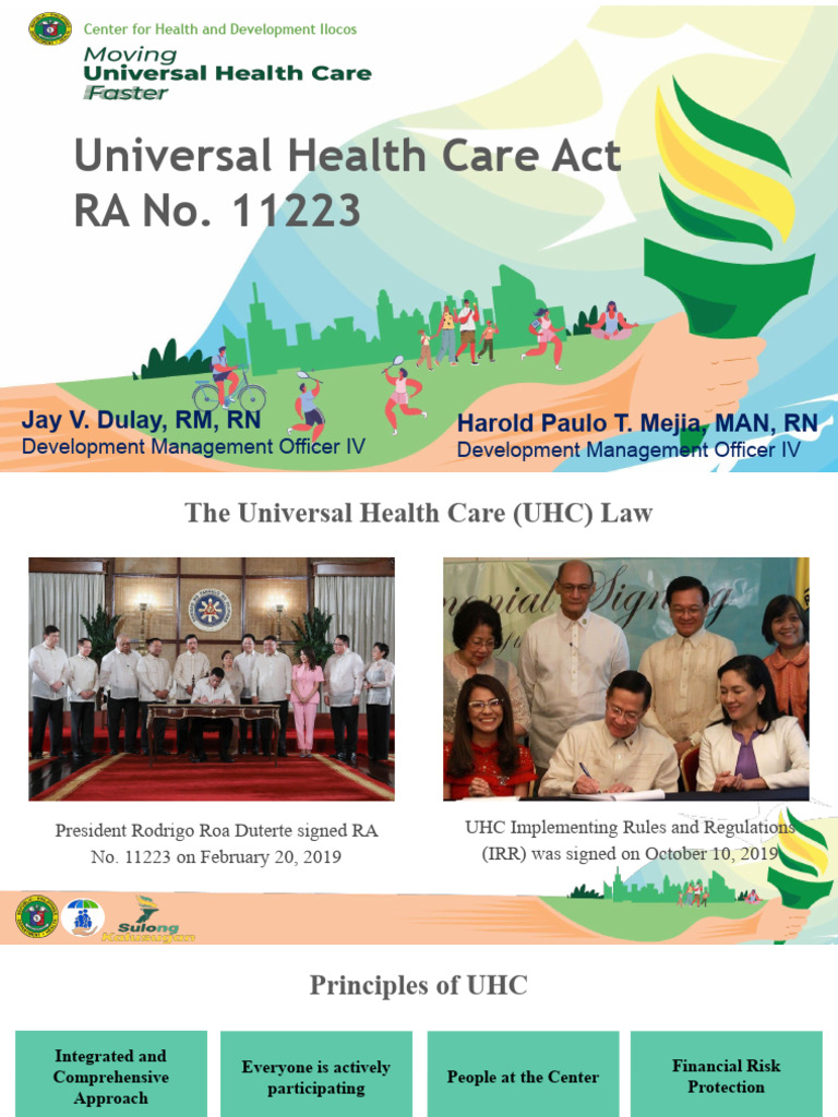 UHC Presentation | PDF | Universal Health Care | Primary Care