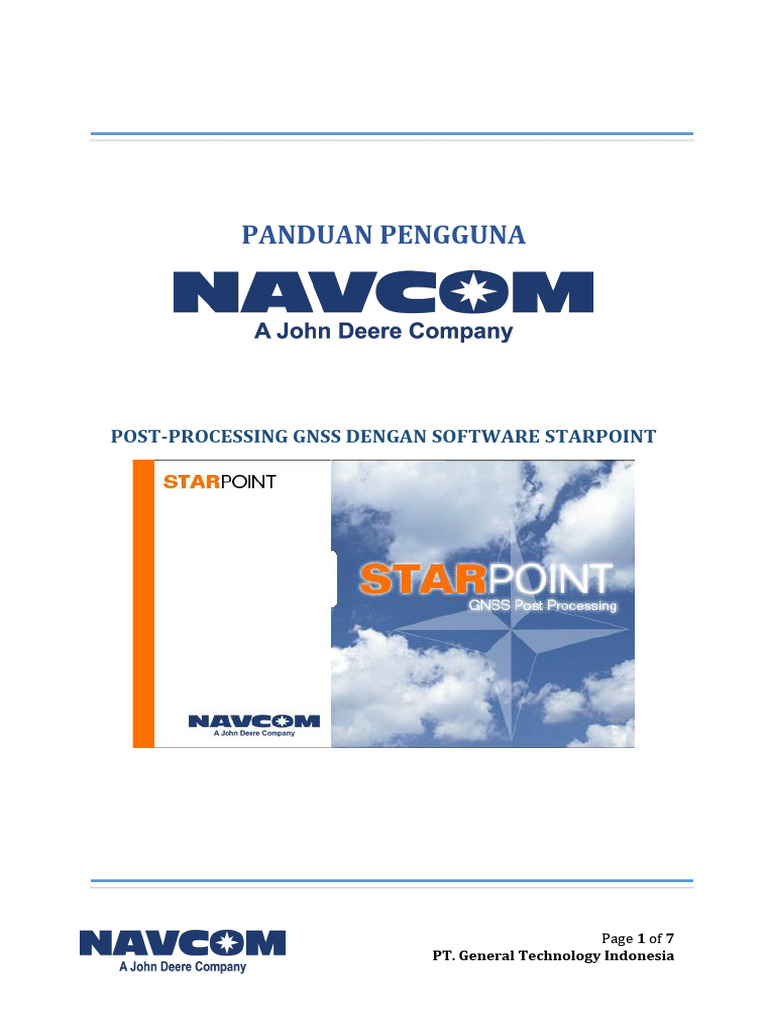 Post-Processing Dengan StarPoint | PDF