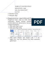 Cara Membuat Surat di Microsoft Word | PDF
