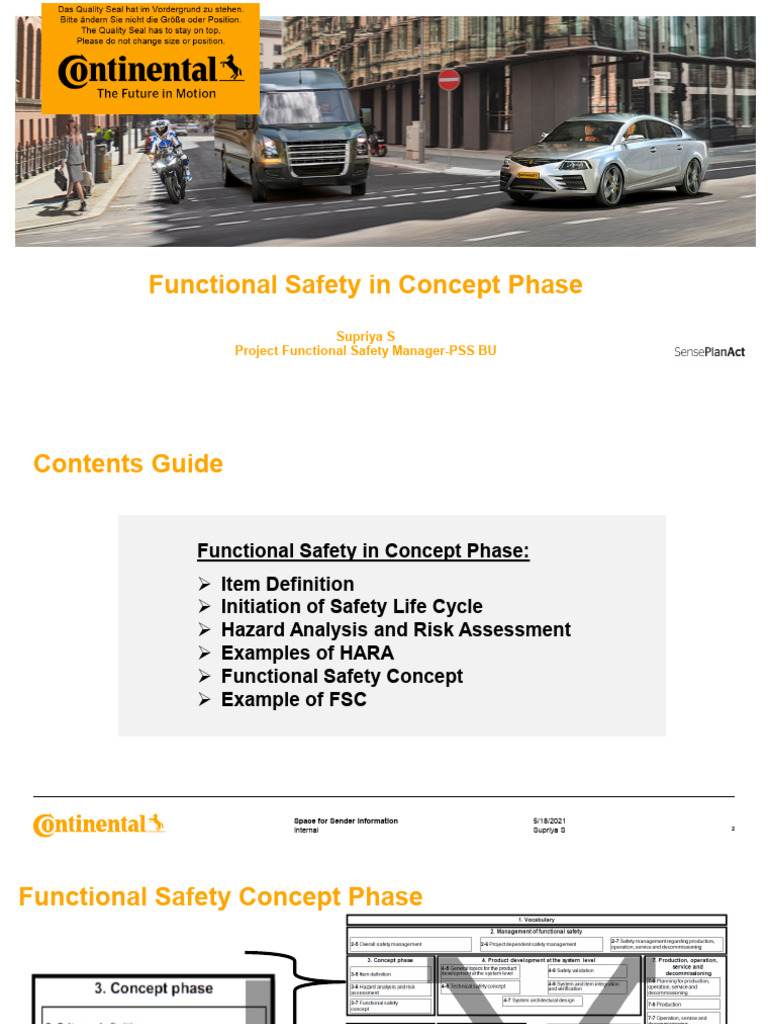 Functional_Safety_Concept_Phase | PDF | Airbag | Safety