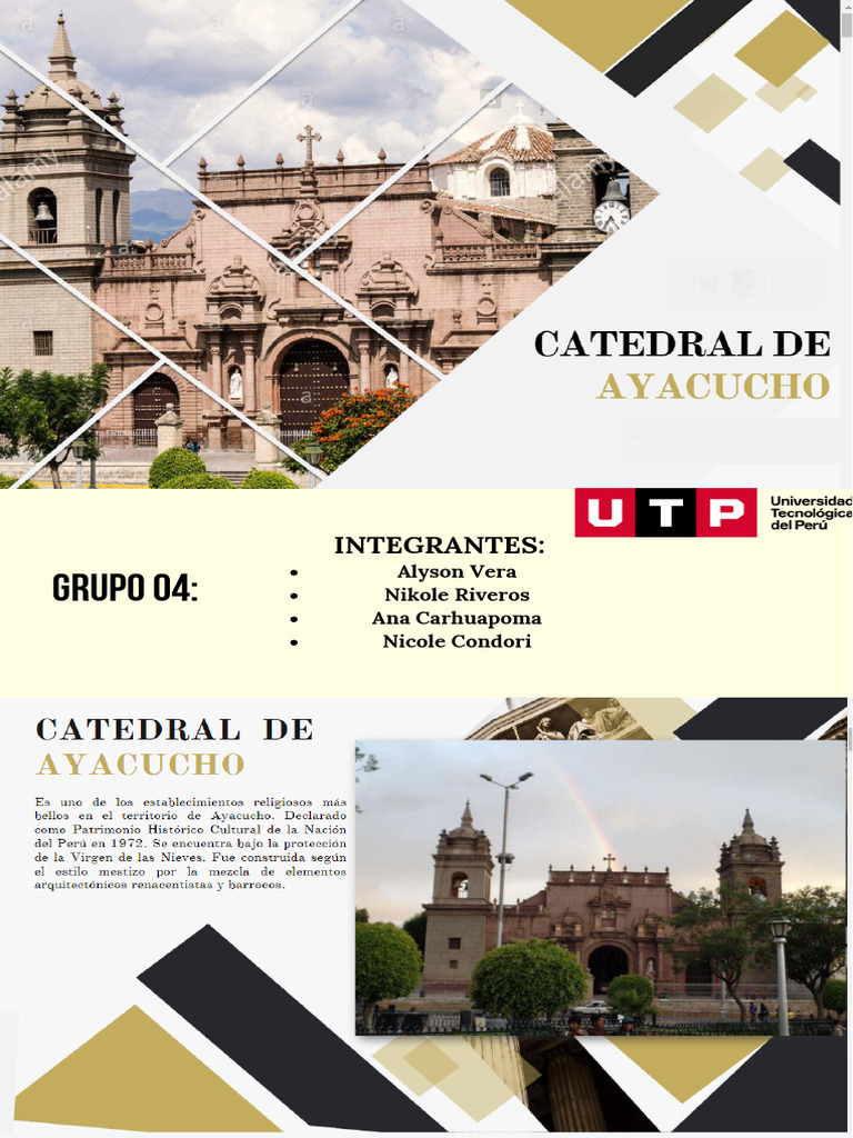 Ciudad Ayacucho - Catedral de Ayacucho | PDF | Barroco | Diseño arquitectonico