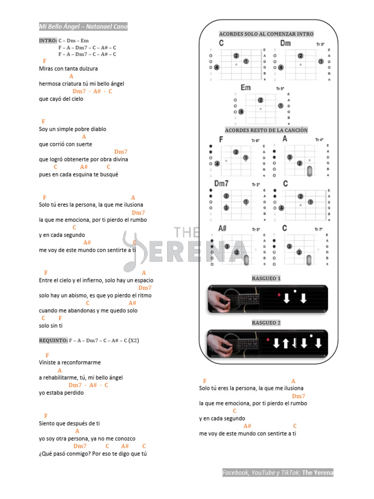 Mi Bello Ángel - Natanael Cano | PDF